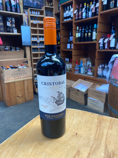 Cristóbal 1492 Malbec, slightly oaked - 2021 – Cartwright Brothers ...